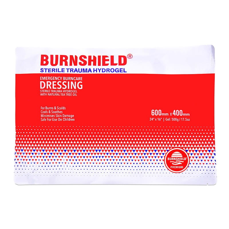 Compresse hydrogel Burnshield, 10 x 10 cm
