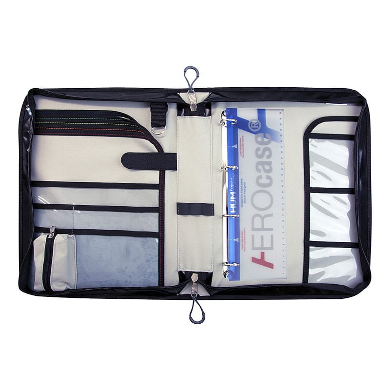 Multi-Organizer AEROcase® ORGAbag DINA4, Plane, schwarz