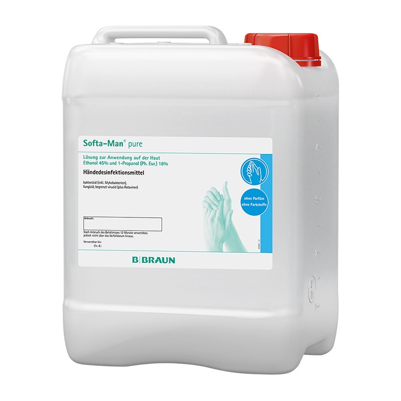 Disinfezione delle mani Softa-Man® pure, 5 l