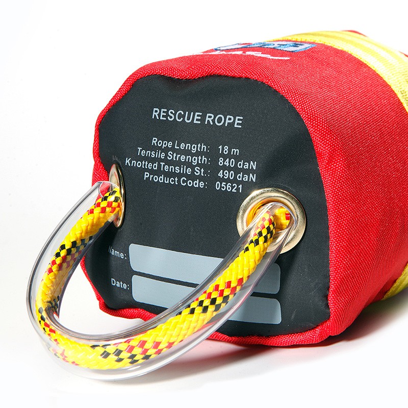 Corde à lancer Weasel, rouge/jaune