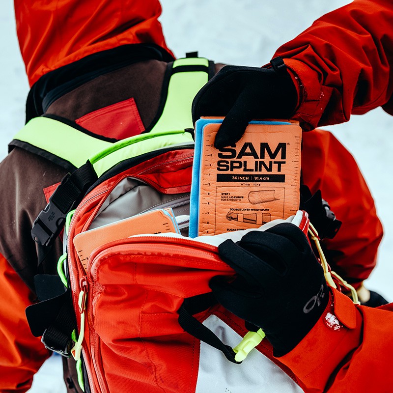 Universalschiene SAM Splint Original, gefaltet